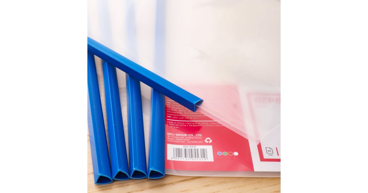 20-Sheet A4 Report Cover (5 Pack) Deli · Stationery