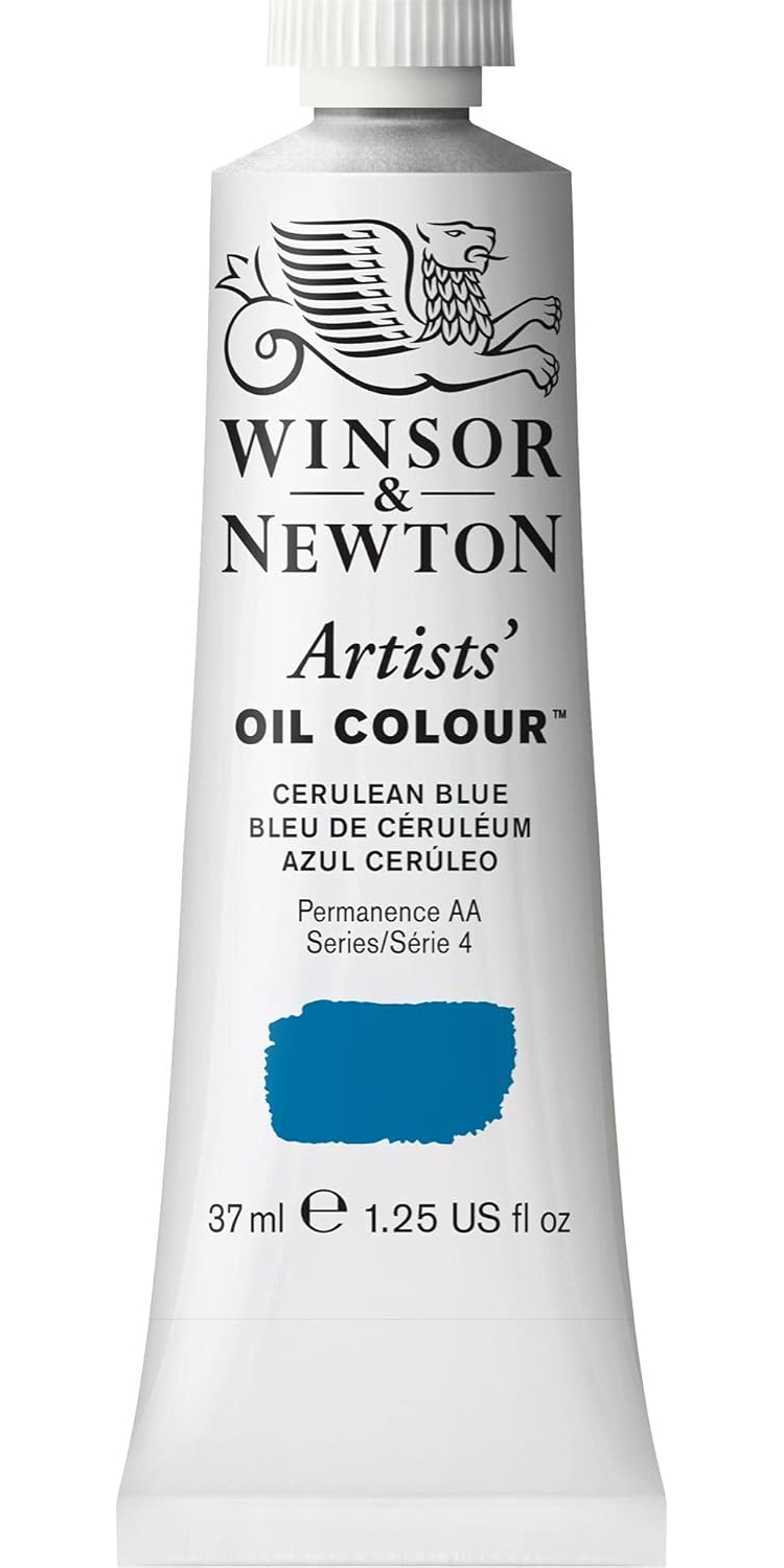 ARTISTS' ზეთის საღებავი CERULEAN BLUE NY-1214 Winsor & Newton 37მლ ...