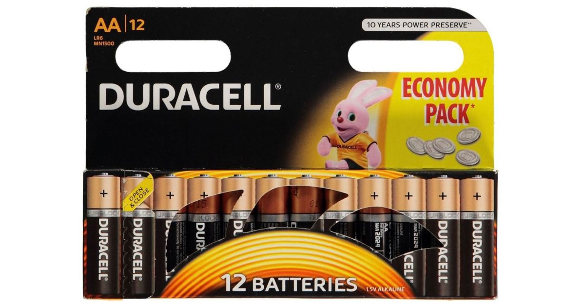 DURACELL AA Duracell 12 ცალი · საკანცელარიო