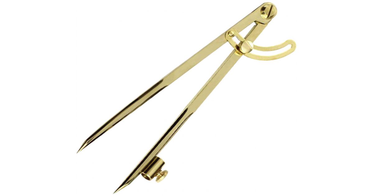 Locking Wing Divider with Compass Isomars 20cm · Stationery