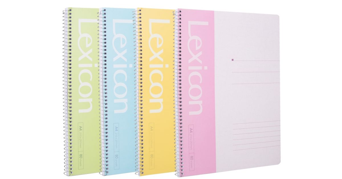 Notebook with Spring Deli A4 80 Sheets · Stationery