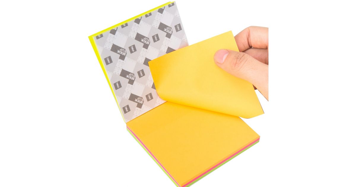 Sticky Notes Deli 76x76mm 100 Sheets · Stationery